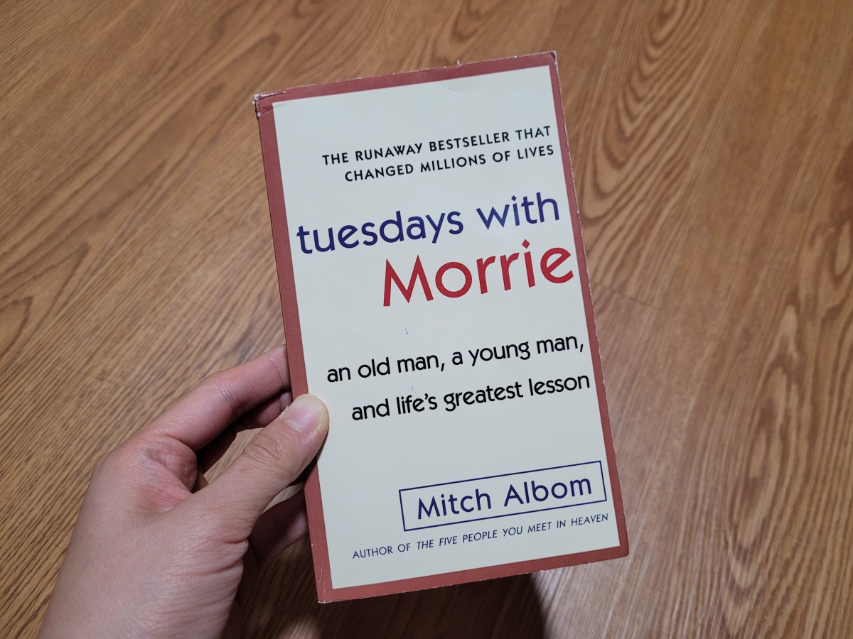 “Tuesdays with Morrie” by Mitch Albom – Kate Yeo